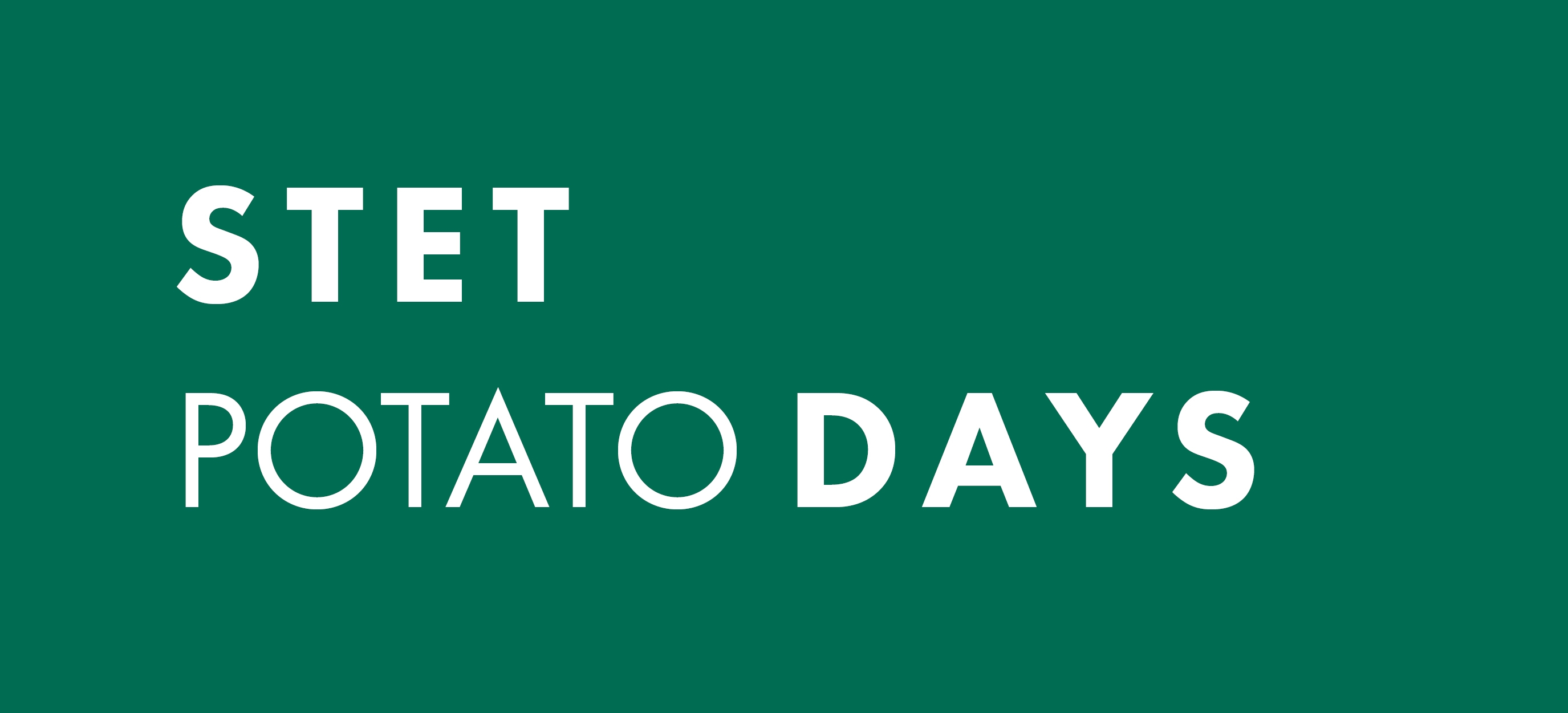 STET POTATO DAYS | STET Potato